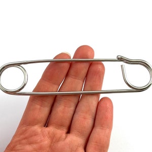 Large Safety Pin Vintage Safety Pin Kilt Pin Vintage Blanket Pin Vintage Pin Vintage Jewelry ...