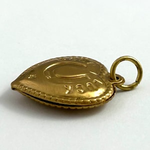 Vintage Charm, Heart Charm, Good Luck Charm, Vintage Charm Heart, Lucky ...