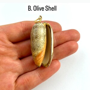 Vintage Charm Seashell Charm Necklace Pendant Vintage Jewelry for Women ...