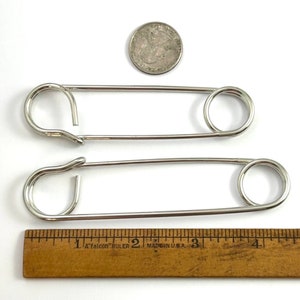 Large Safety Pin Vintage Safety Pin Kilt Pin Vintage Blanket Pin Vintage Pin Vintage Jewelry ...