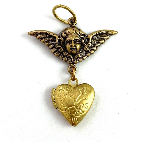 Angel Locket - Etsy