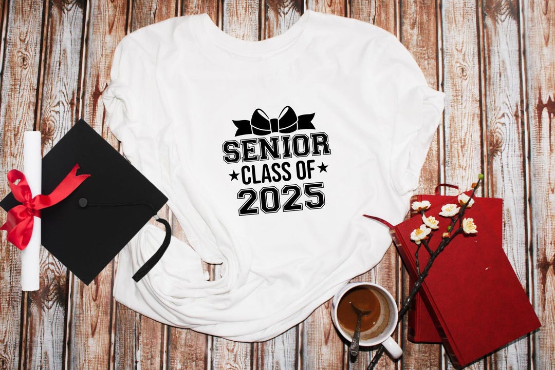 Class of 2025 Graduation Shirt, Senior 2025 Retro Tee, Finally Graduate ...