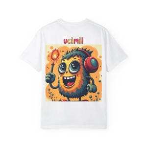 Colorful Cartoon Monster Graphic T-shirt for Kids & Teens - Etsy