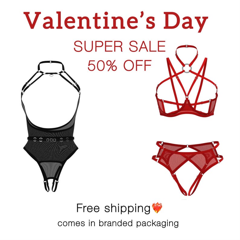 See Through Lingeries With Open Cups and Open Panty, Open Cupless Bra ...