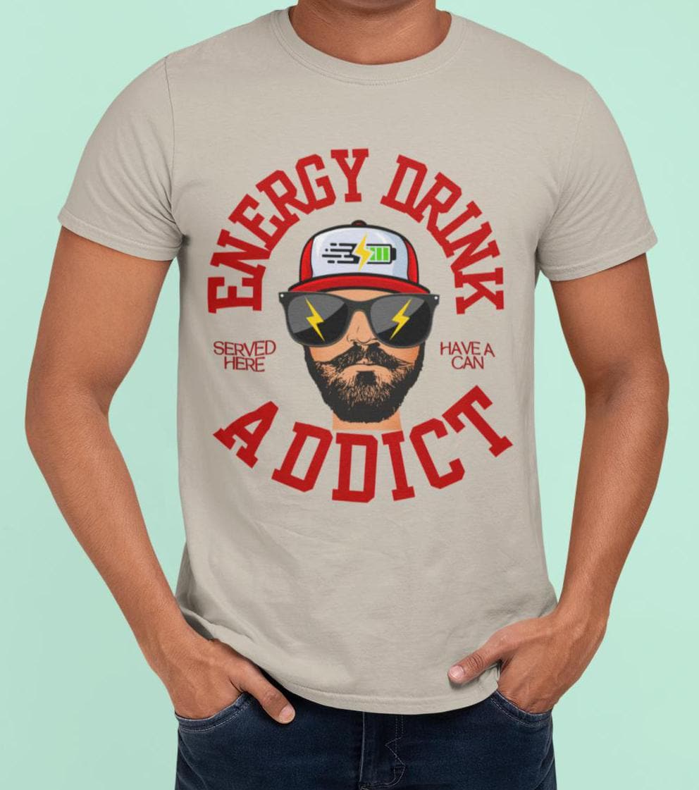 Energy Drink T-shirt Energy Drinks Shirt Redbull Tee Energy Drink ...