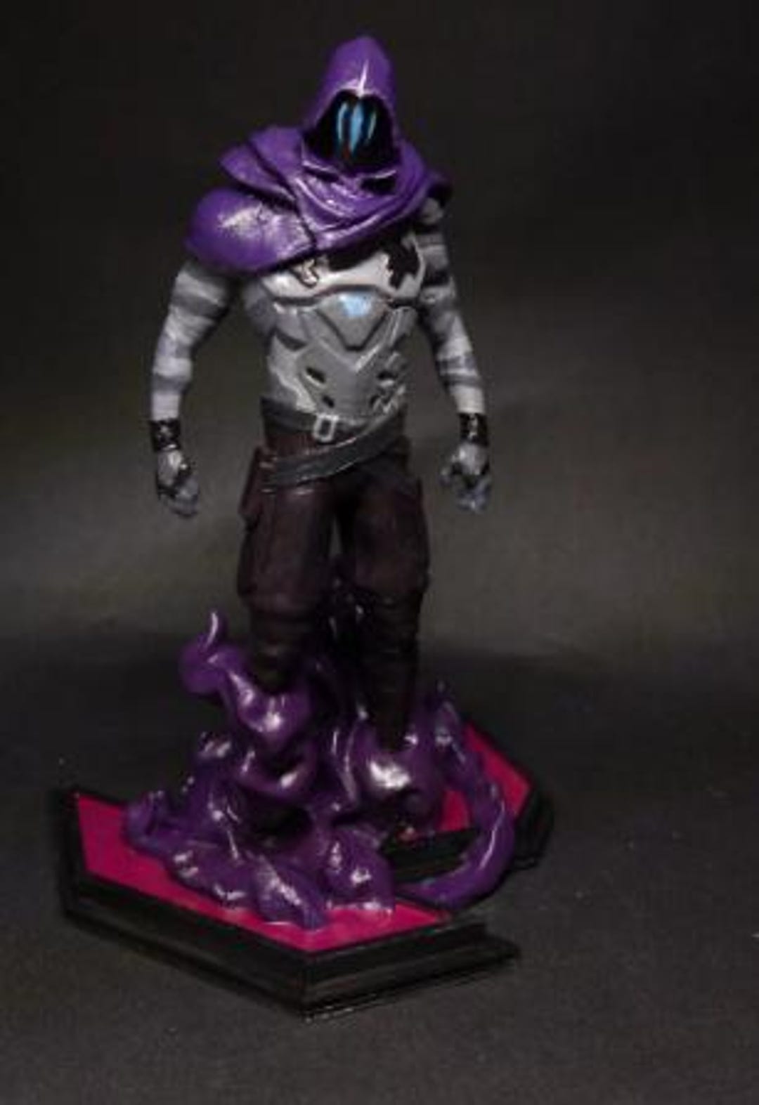 3D Printed Omen Figure Mysterious Valorant Agent Collectible Perfect ...