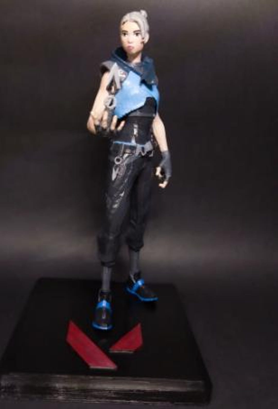 3D Printed Jett Figure Iconic Valorant Agent Collectible Perfect Gift ...