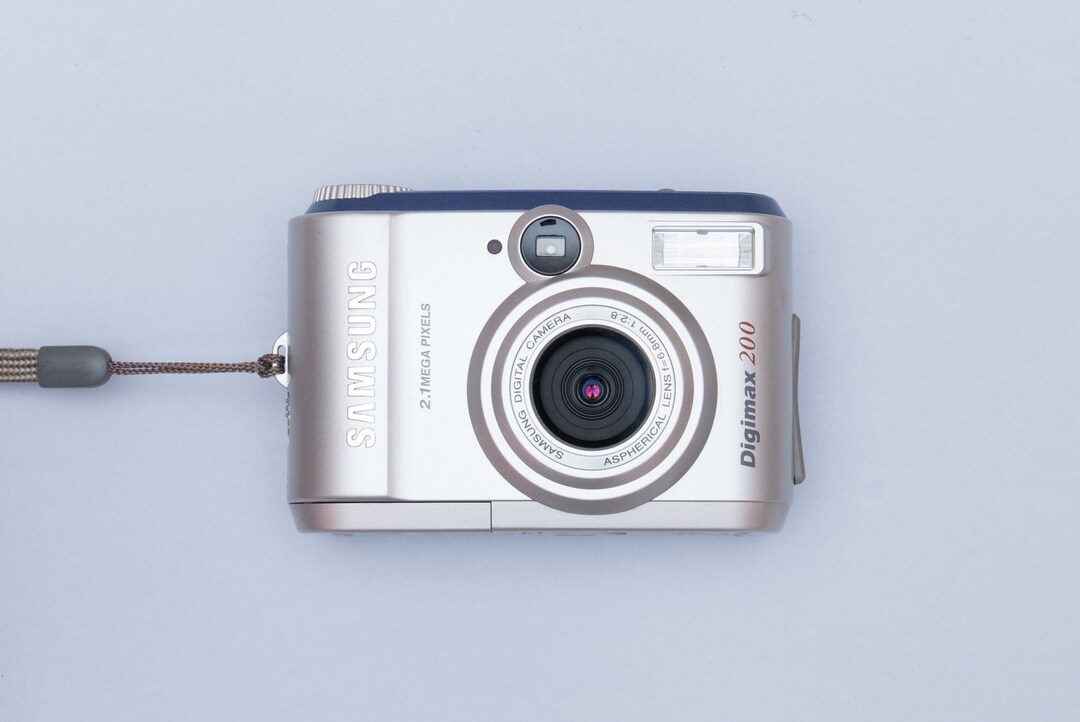 Samsung Digimax 200 Compact Y2K CCD Digital Camera 2000s Digicam - Etsy