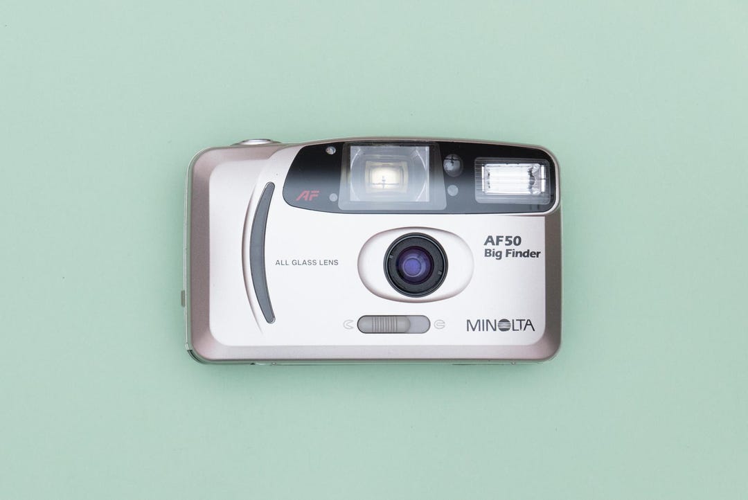 Minolta AF50 Big Finder Compact 35mm Point and Shoot Film Camera - Etsy
