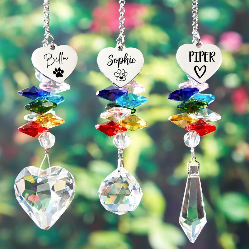 Kids Crystal Sun Catcher - Etsy