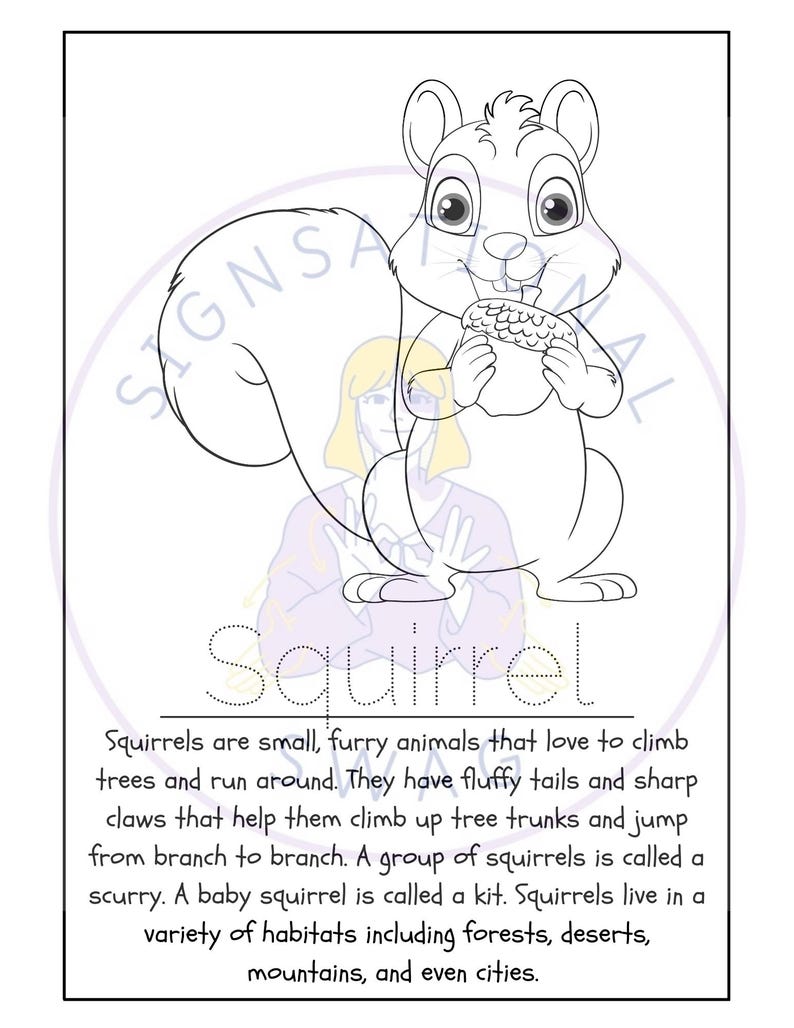 Colorful Adventures: Fun Coloring Books for Kids | Land Animals ...