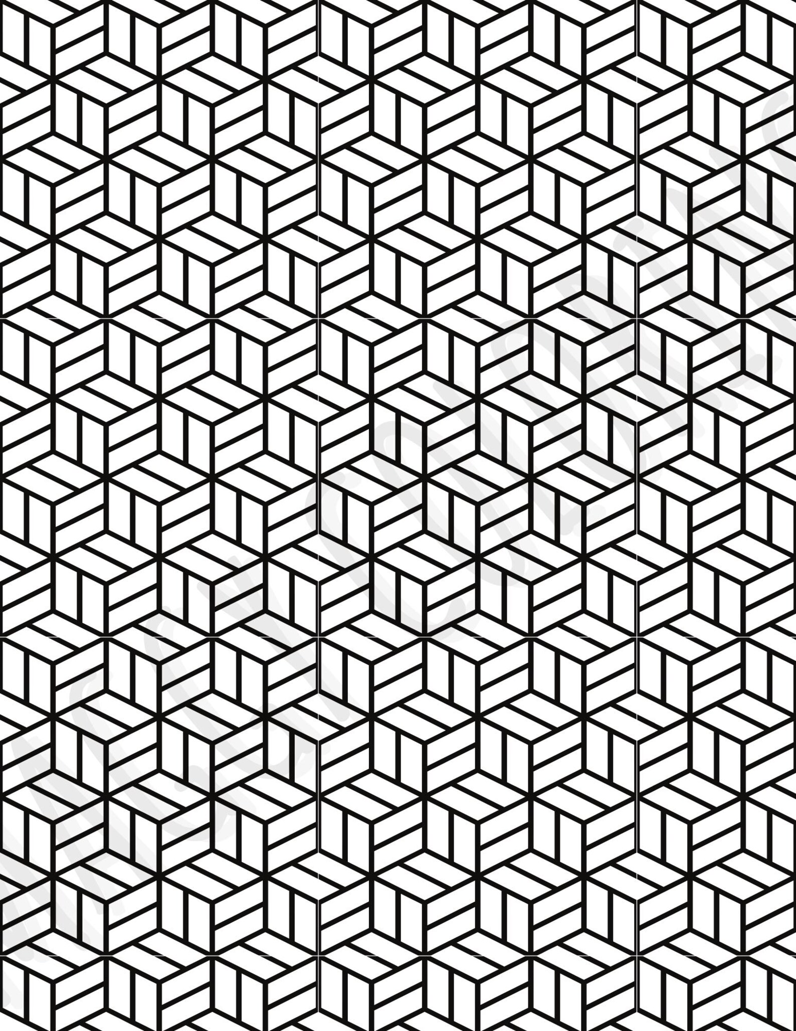 20 Satisfying Patterns Bold Easy Coloring Pages for Relaxation, 20 ...