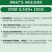 5500+ MRR PLR Excel Bundle Done for You, All in One Excel Templates ...