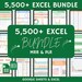 5500+ MRR PLR Excel Bundle Done for You, All in One Excel Templates ...