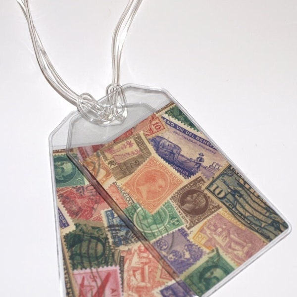 Vintage Luggage Tag - Etsy