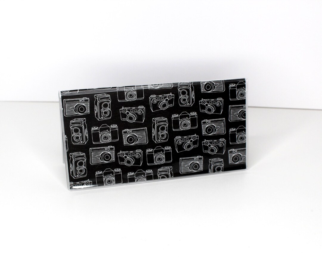 Checkbook Cover - Cameras - Etsy
