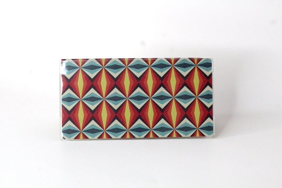 New Checkbook Cover Wallet Vinyl Check Register Protector - Repeat ...
