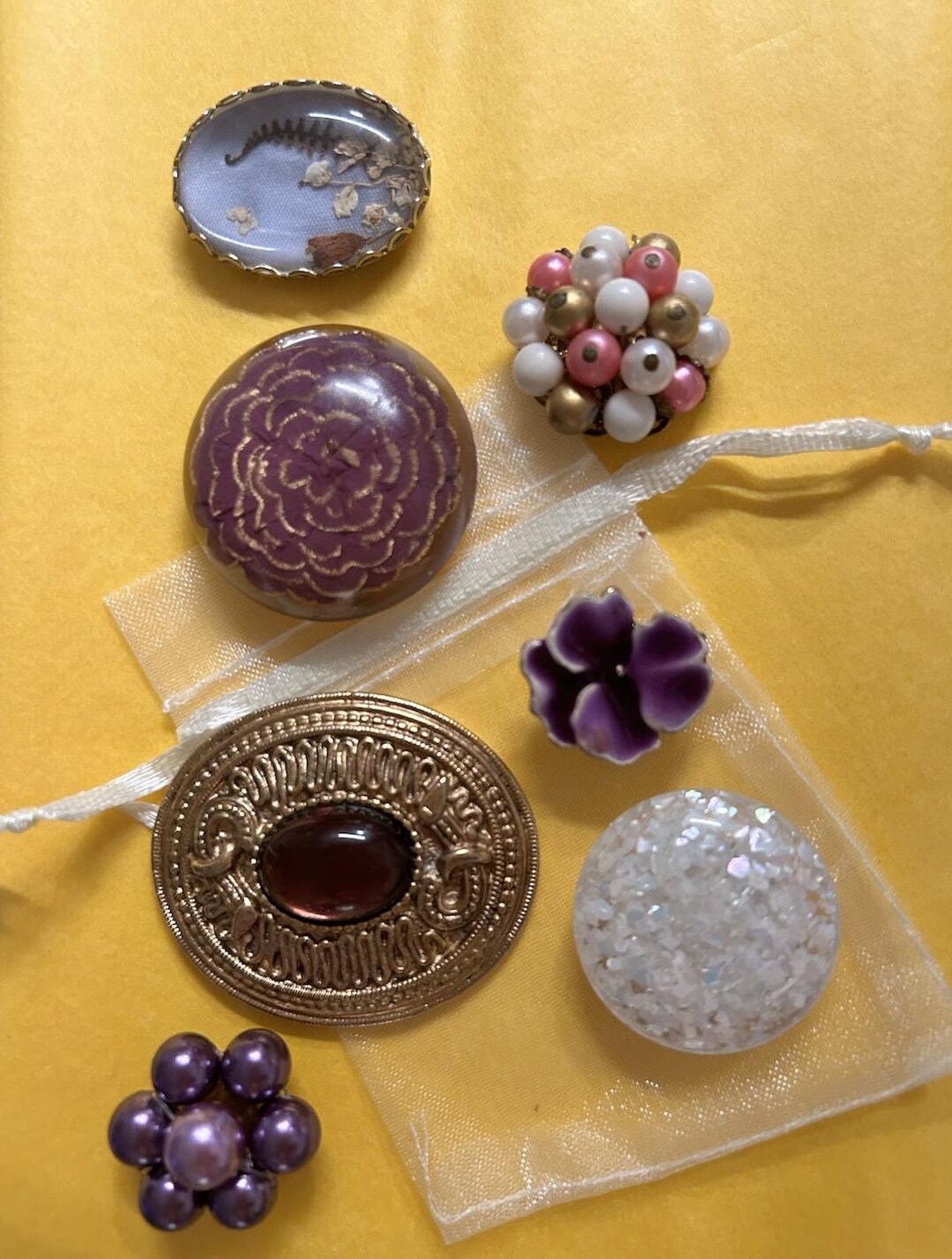 Feminine Antique Magnet Set #1 - Etsy