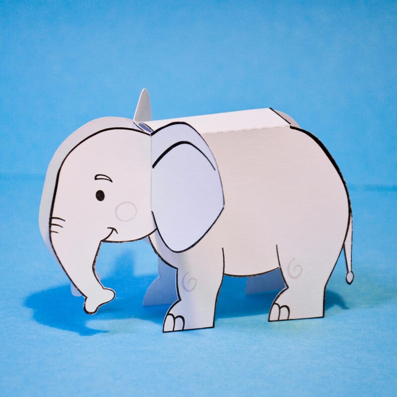 Elephant Cut Outs - Etsy