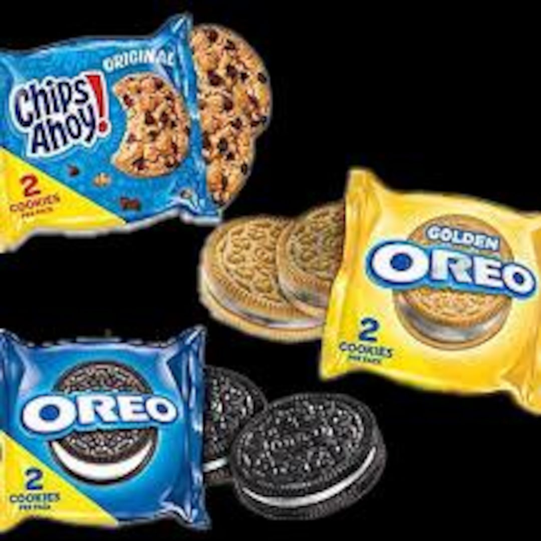 Oreo's and Chips Ahoy Cookies 4 Pack build Your Own Snack Box - Etsy