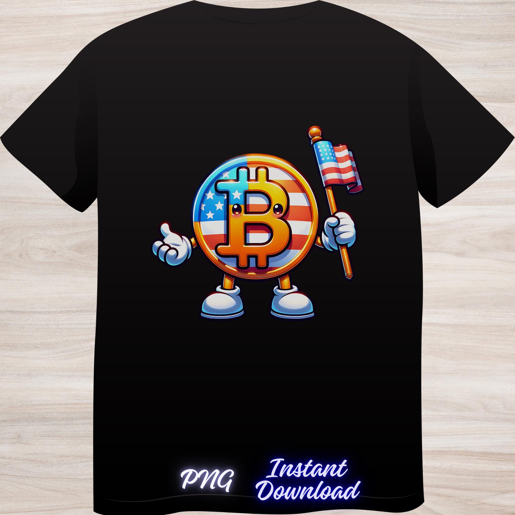 Bitcoin USA - PNG - Printable - Digital Download - Funny Bitcoin Art - Etsy