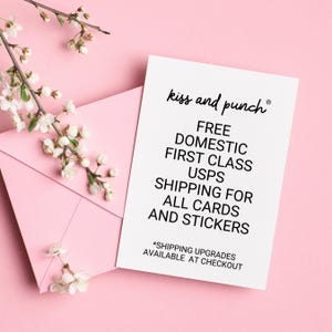 Funny Thank You Card - Punny Food Card - Merci Mon Cherry - French Pun ...