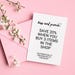 Funny Thank You Card - Punny Food Card - Merci Mon Cherry - French Pun ...
