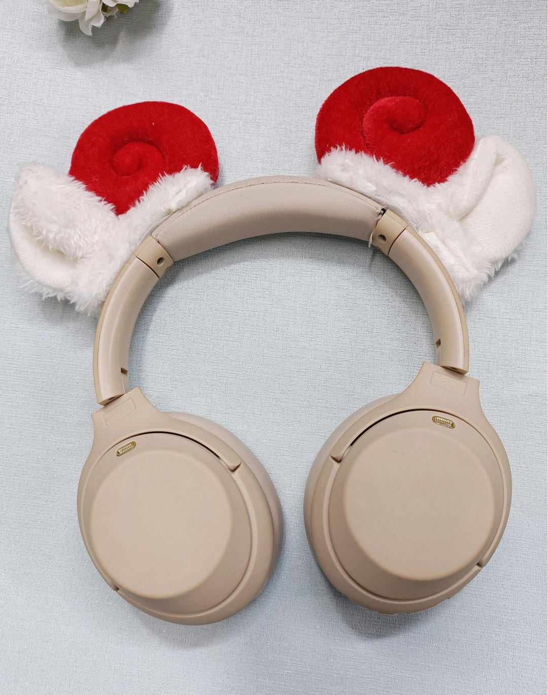 Plush Horns Headphone Accessories, A Pair of Headset Accessories ...