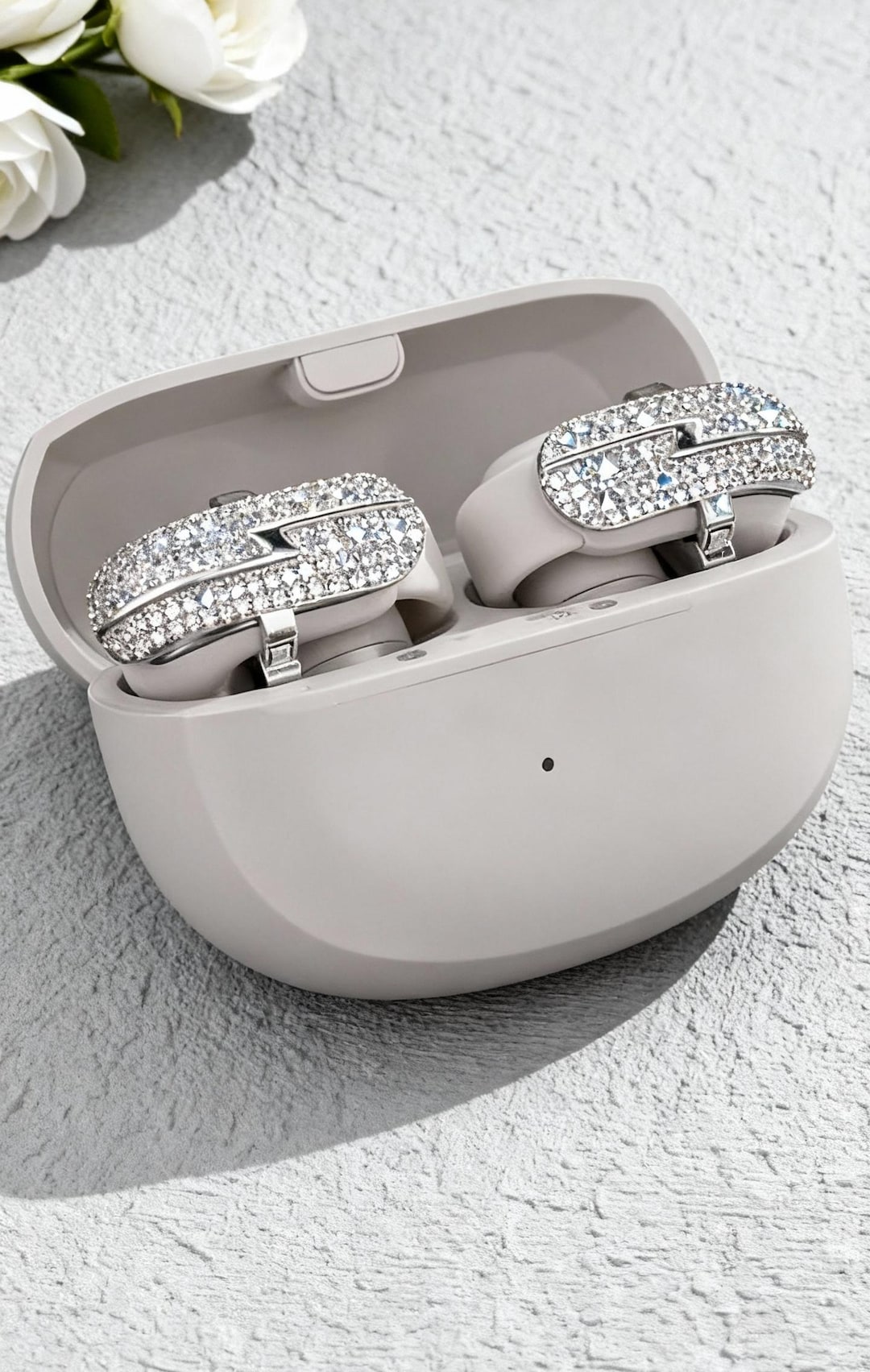 Sparkly Lightning Diamond Bose Ultra Earbud Accessories, Earbud Charm ...