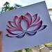 Lotus, Paper Quilling, Paper Craft, Handmade, Unique, Gift, Decor, Home ...