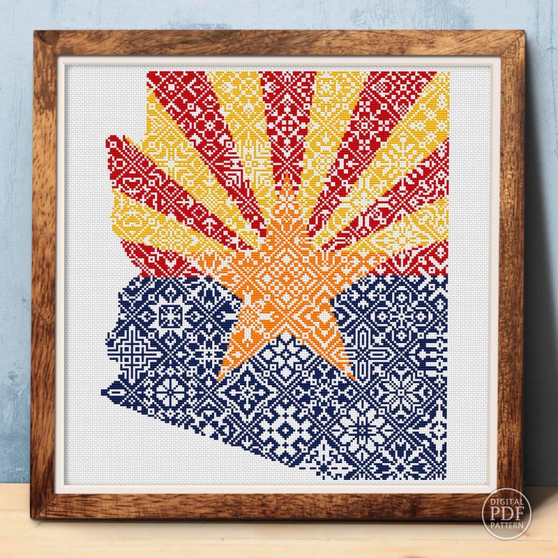 Quaker Cross Stitch - Etsy