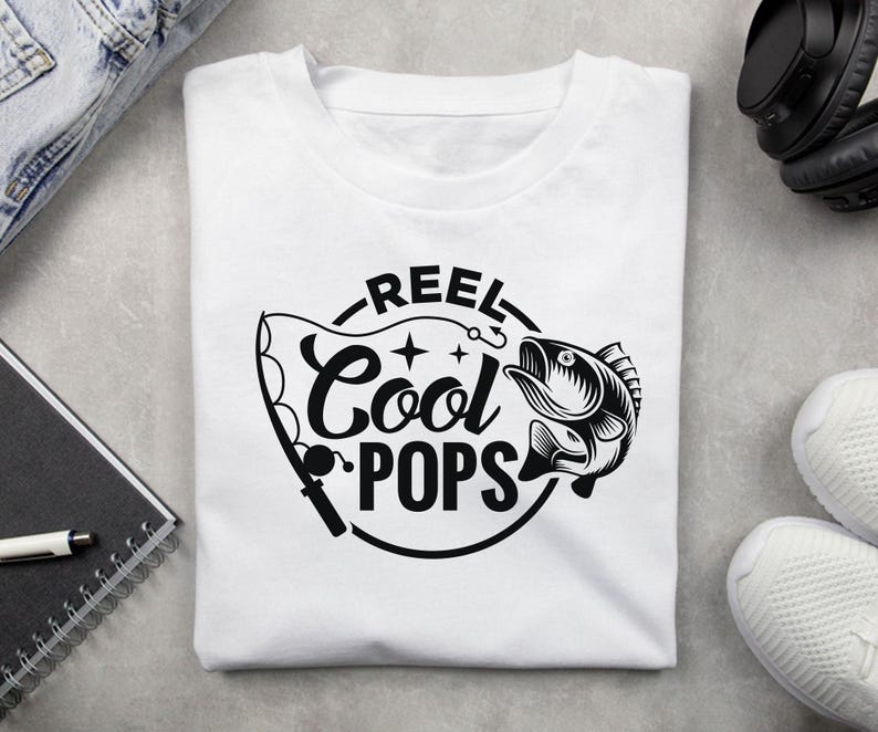 Reel Cool Pops Svg, Best Pops Ever Svg, Cricut, Sublimation, Fishing ...