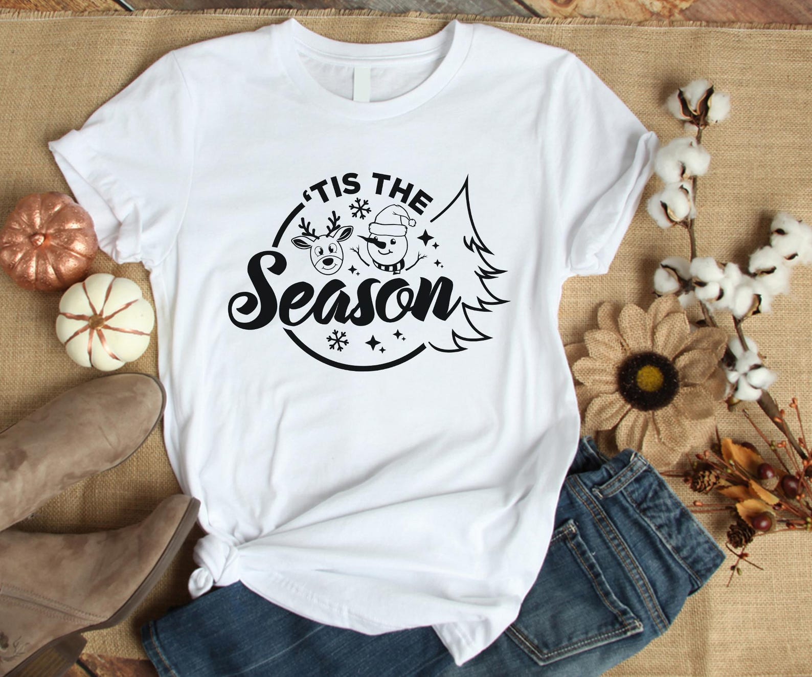Tis the Season Svg, Merry Christmas Svg, Cricut, Sublimation, Christmas ...