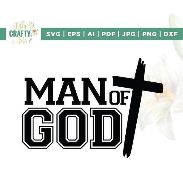 Man of God Png - Etsy