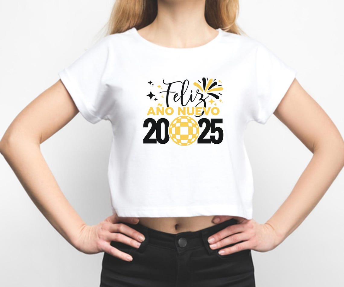 Feliz Ano Nuevo 2025 Svg, Happy New Year 2025 Svg, Cricut, Sublimation ...