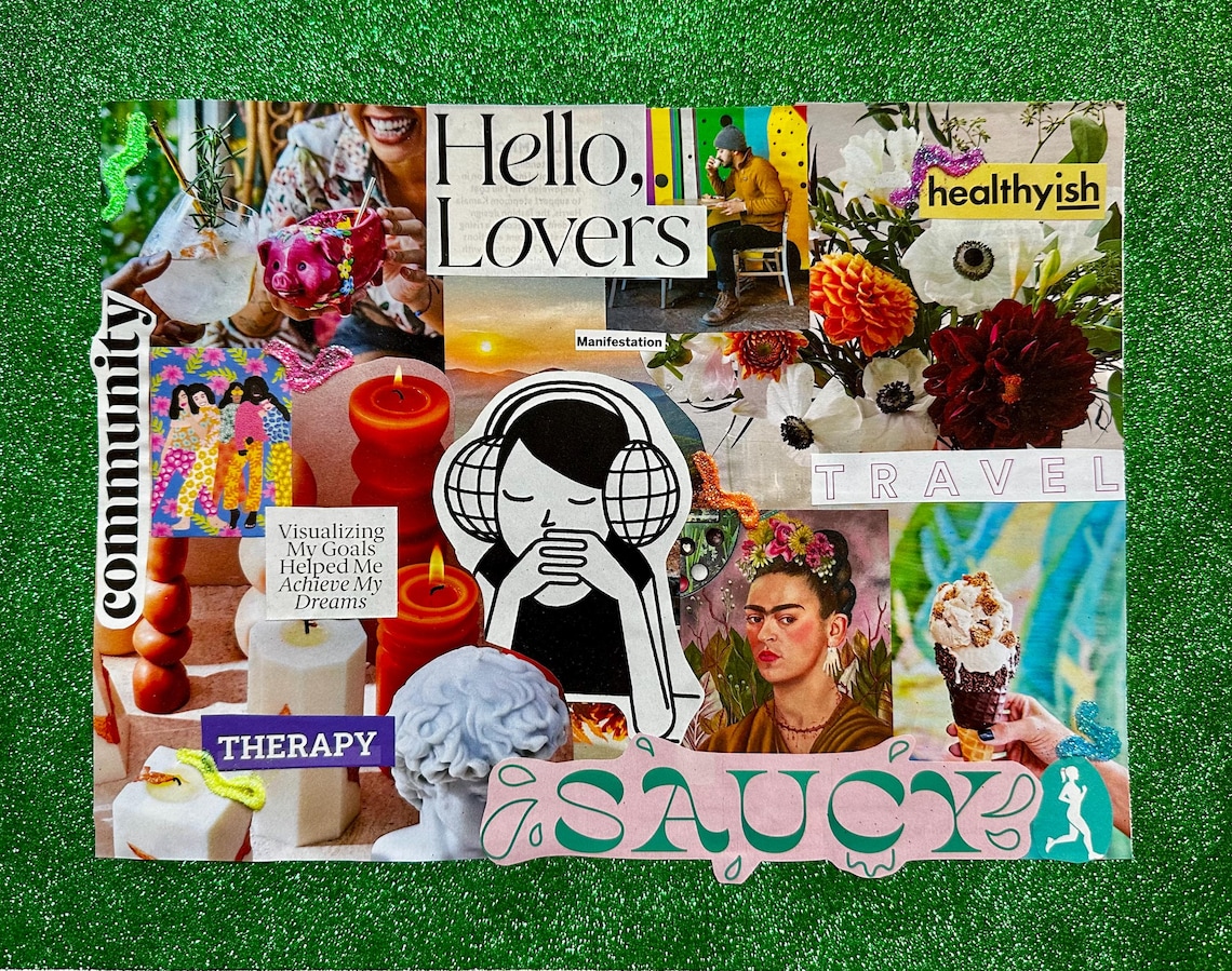 Custom Made Vision Board - Etsy