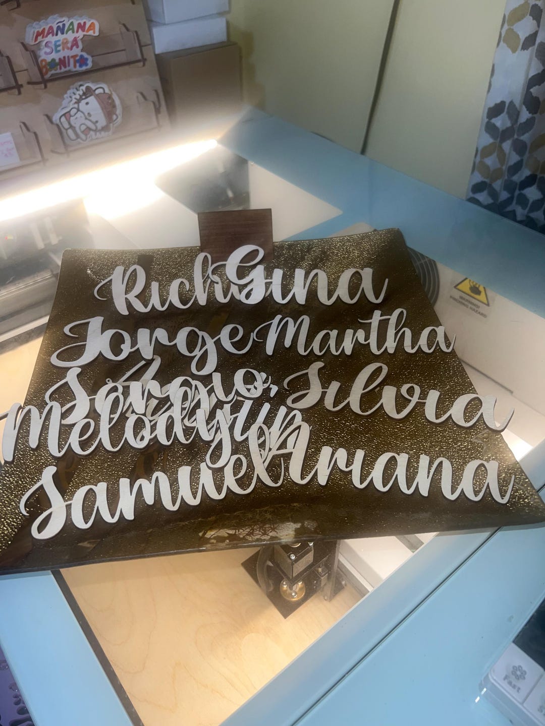 Personalized Wood Name, Laser Cut Name, Laser Cut Name for Events ...
