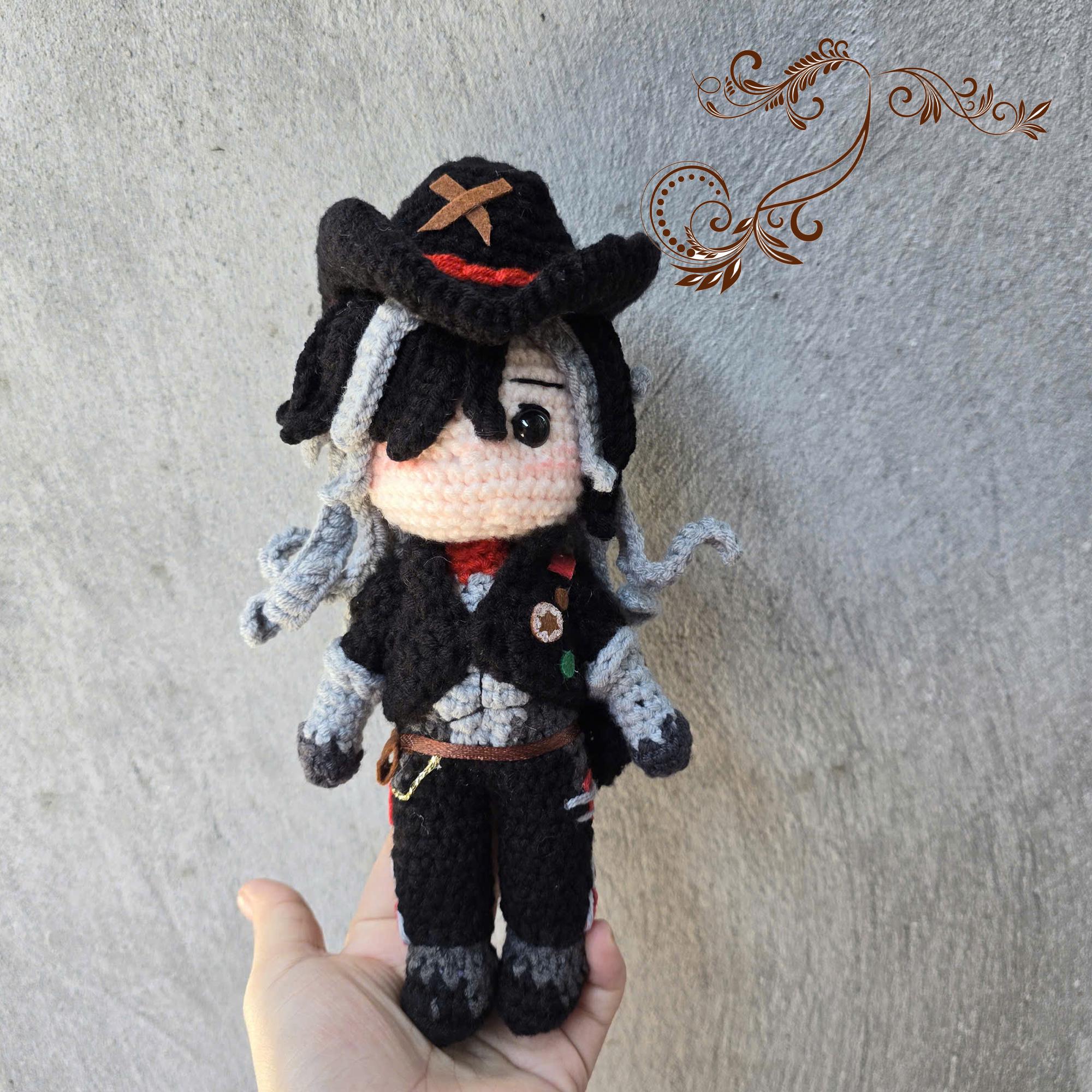 Fanmade Honkai Star Rail Amigurumi - Boothill, Aventurine Crochet Doll ...