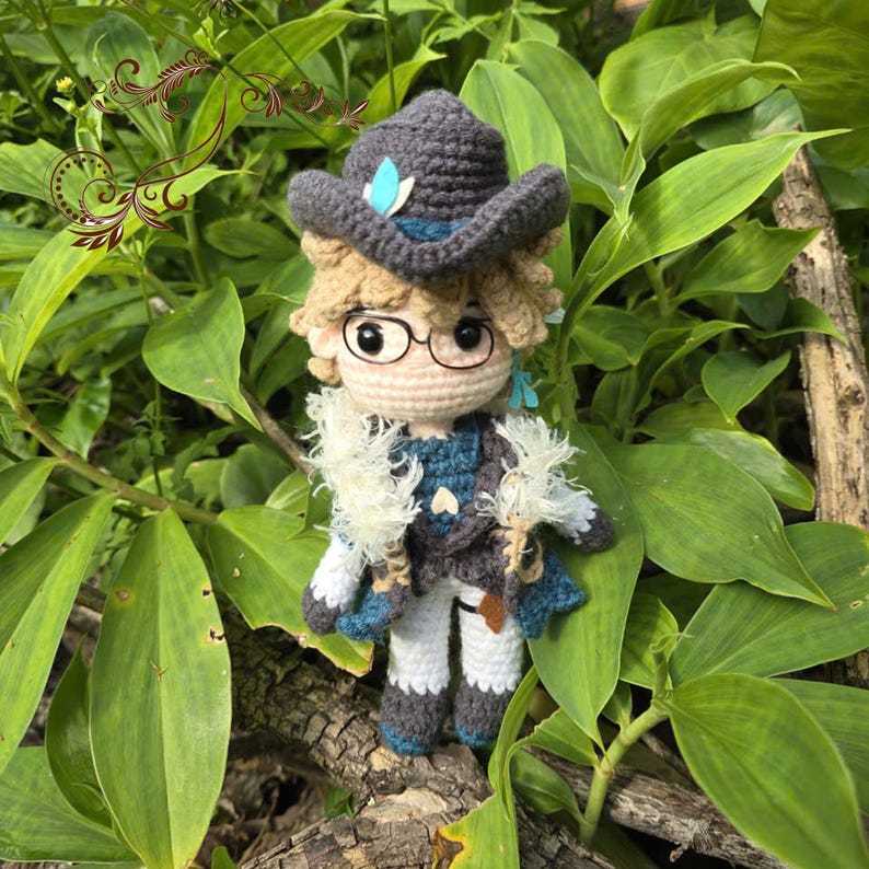 Fanmade Honkai Star Rail Amigurumi - Boothill, Aventurine Crochet Doll ...