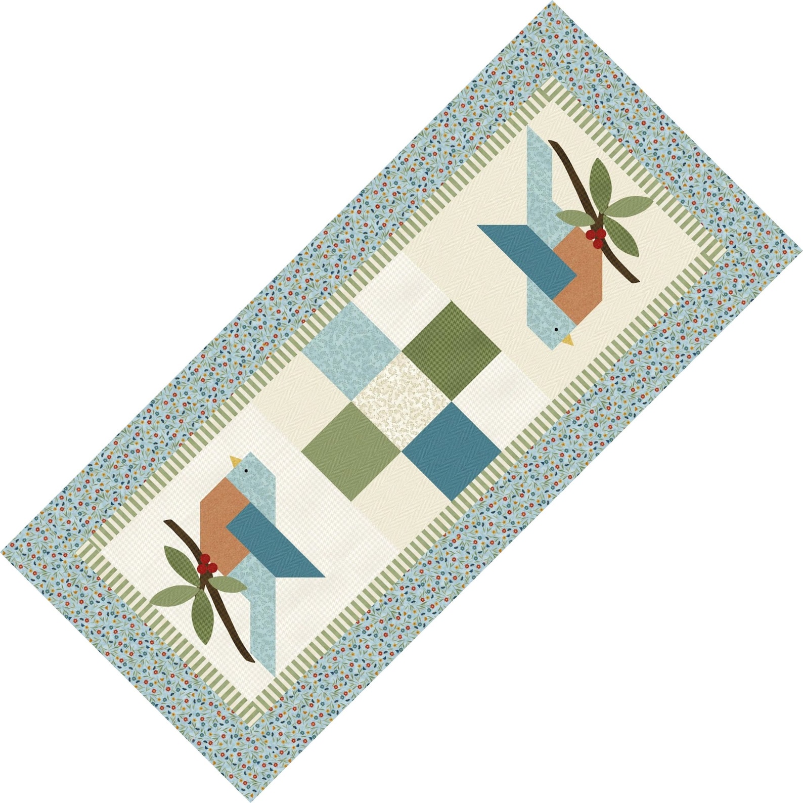 PDF Summer's Song Bluebird Instant Digital Download Quilt - Etsy