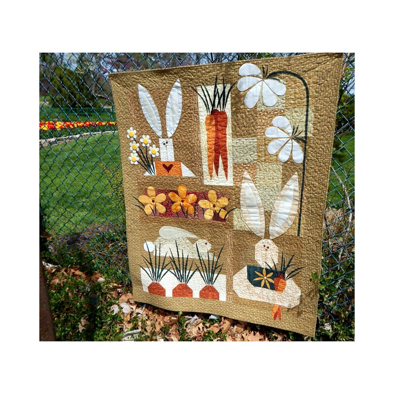 Bunny Quilt Pattern - Etsy