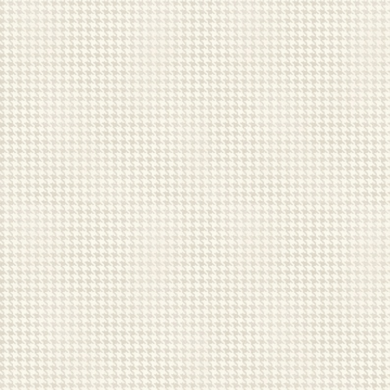 One Yard Cut of Ivory Blushed Houndstooth 100% Cotton Quilt Fabric 7564-73 - Etsy