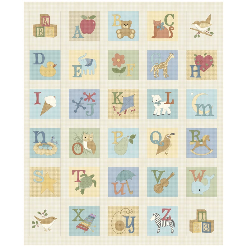 NEW Half Bundle B With 12 Fat Quarters ABC Baby 100% Cotton - Etsy