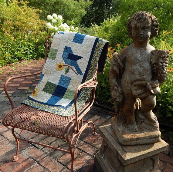 PDF Indigo Song Bird Quilt Instant Digital Download Pattern - Etsy