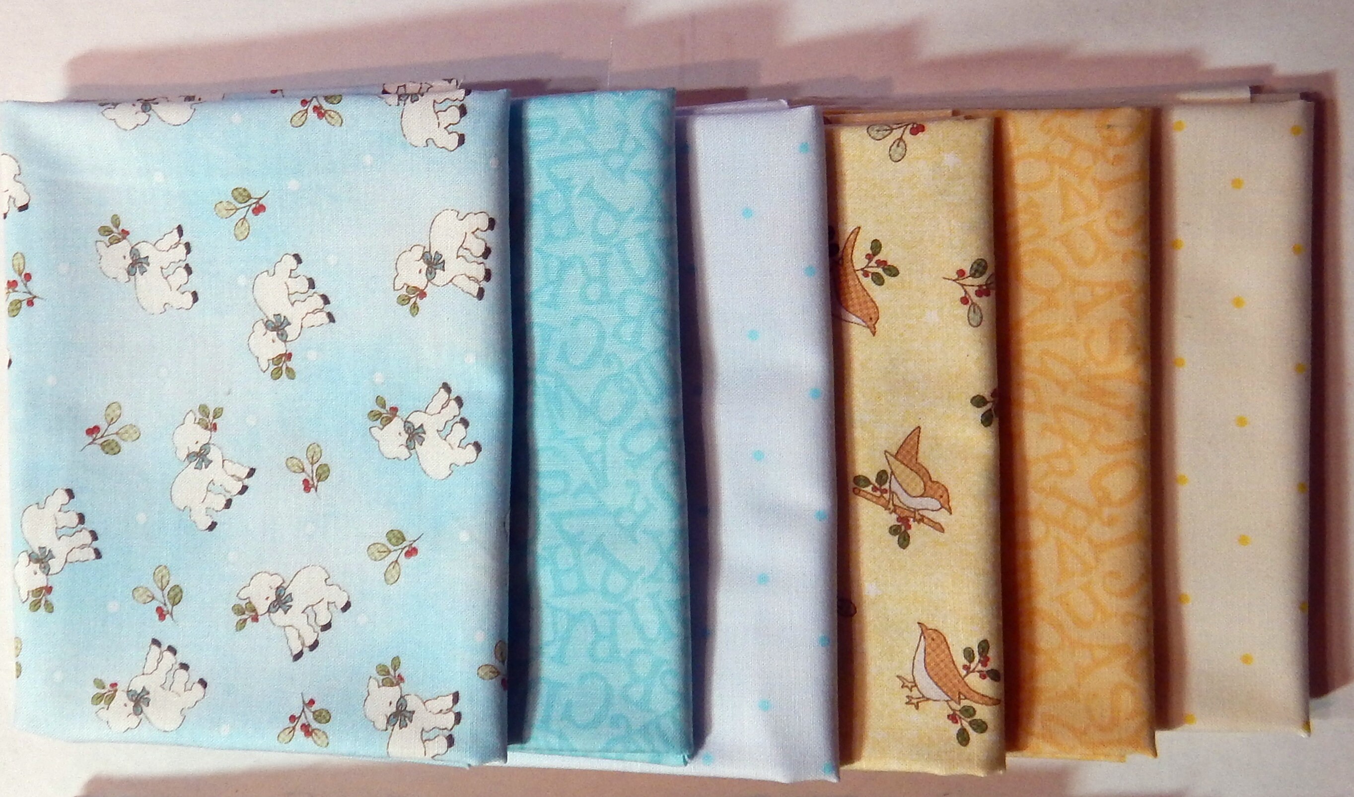 NEW Half Bundle B With 12 Fat Quarters ABC Baby 100% Cotton - Etsy