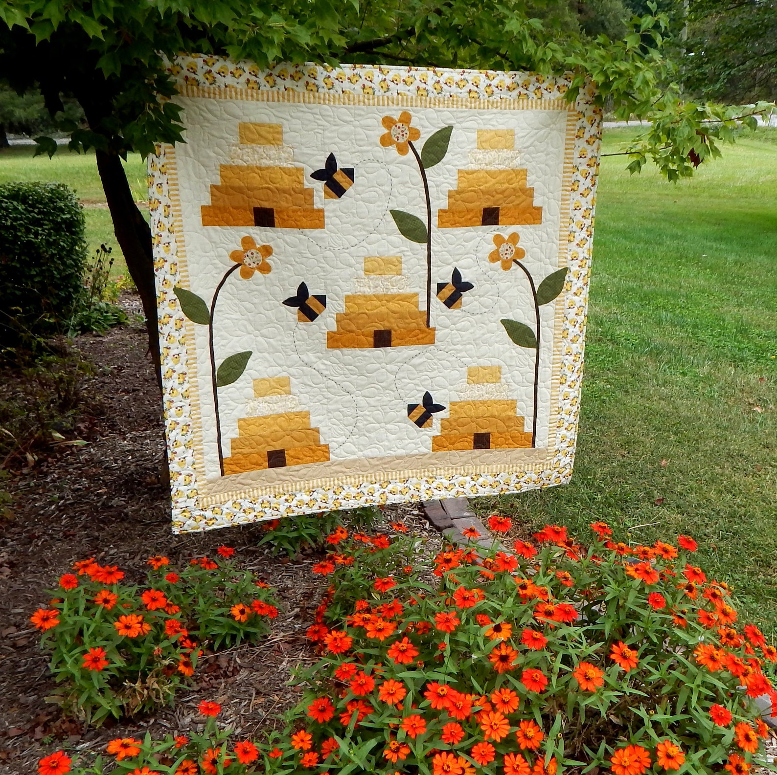 PDF What's All the Buzz Bee Instant Digital Download Quilt Pattern - Etsy