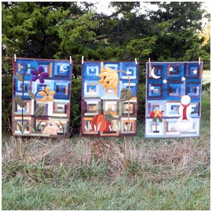 PDF Autumn Nights Instant Digital Download 24" X 32" Quilt Pattern - Etsy