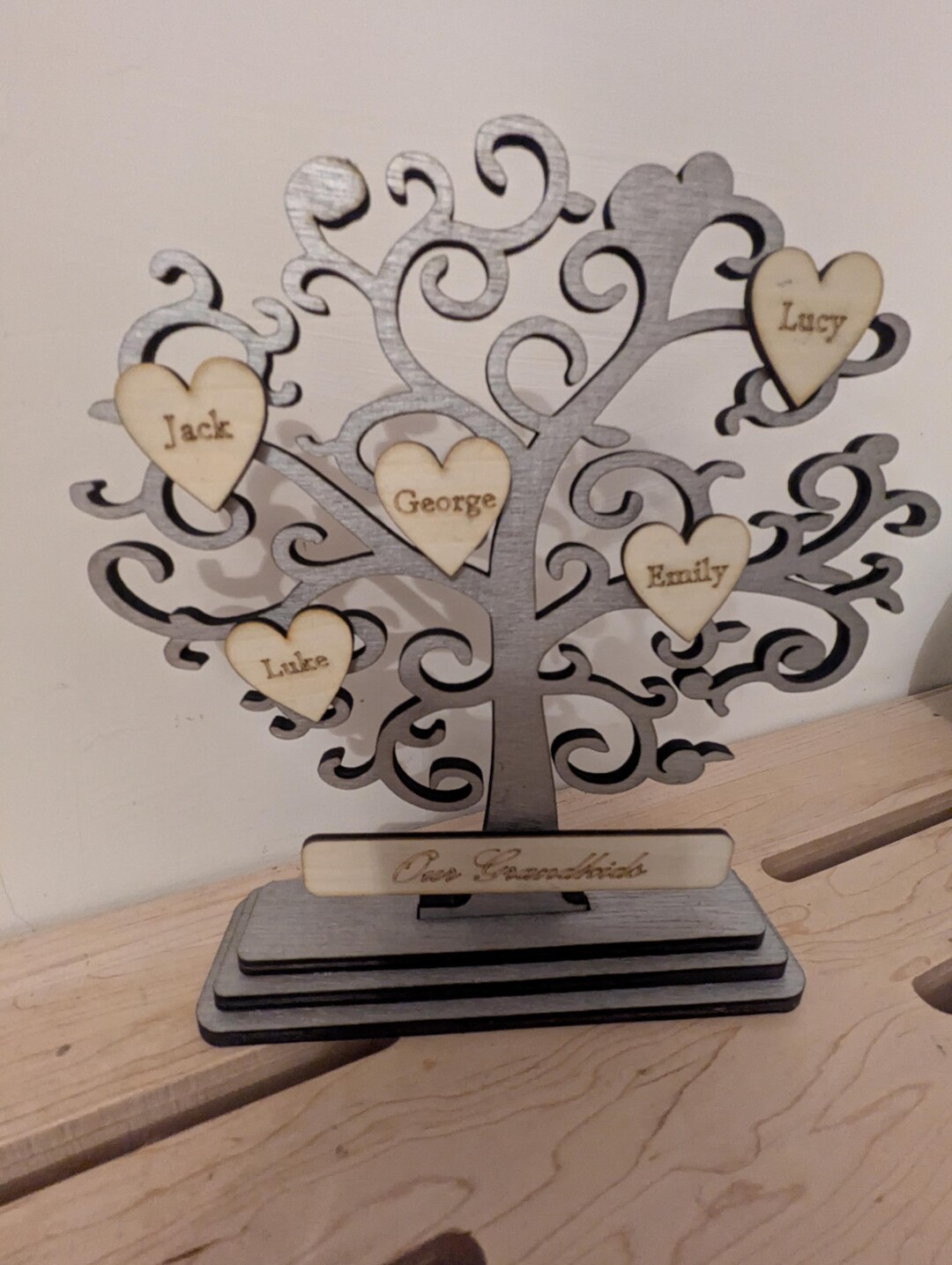 Family Tree, Grandkids Tree, for Grandad, for Grandma, for Nana ...