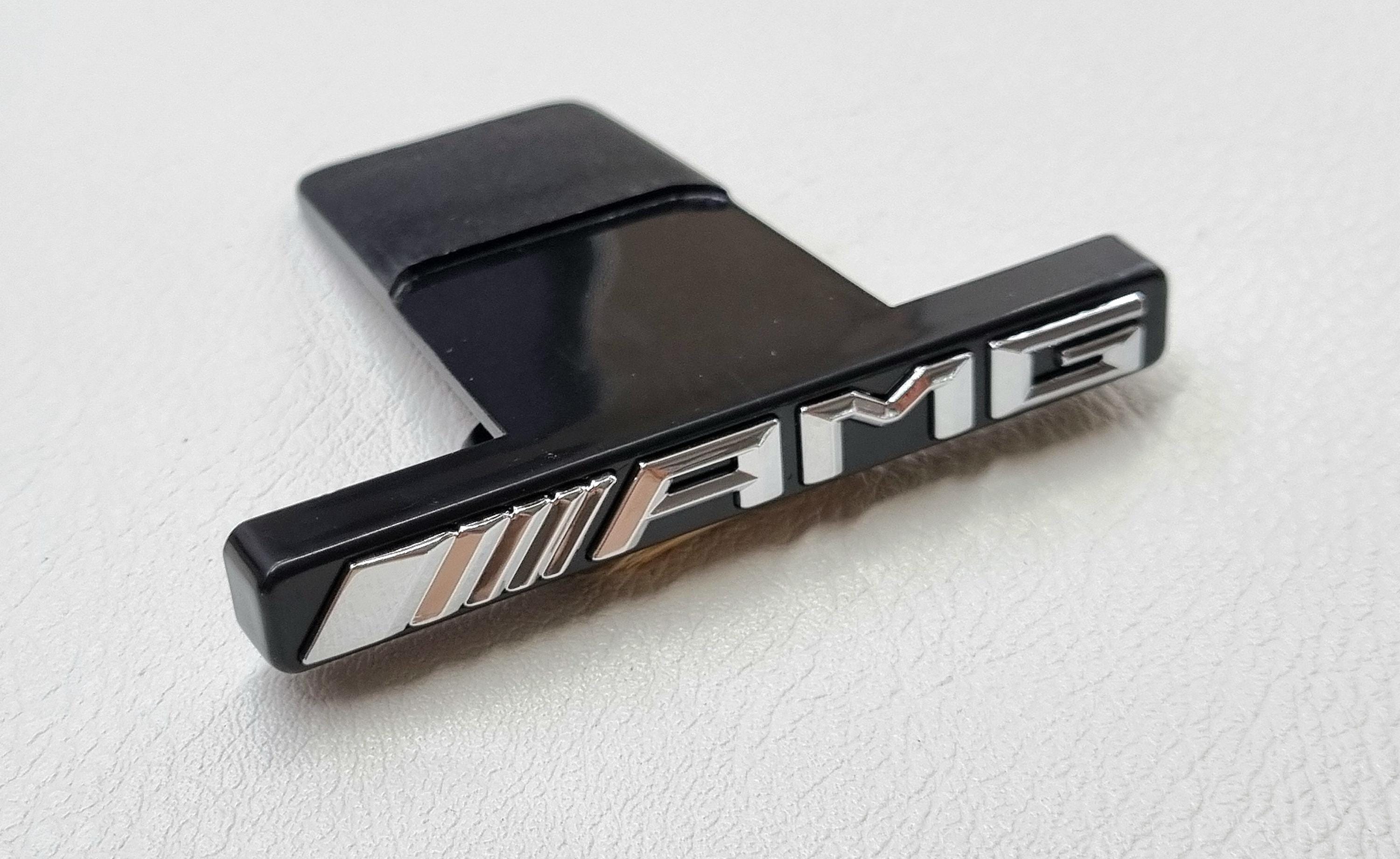 Amg Gt Panamericana Grill Badge Logo Silver Front Grille Emblem Sticker ...
