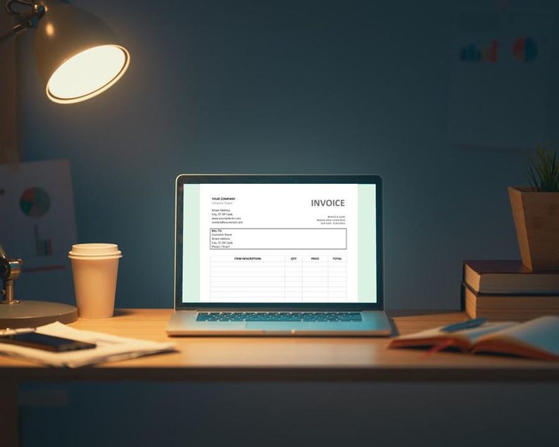 Invoice Template Basic - Etsy